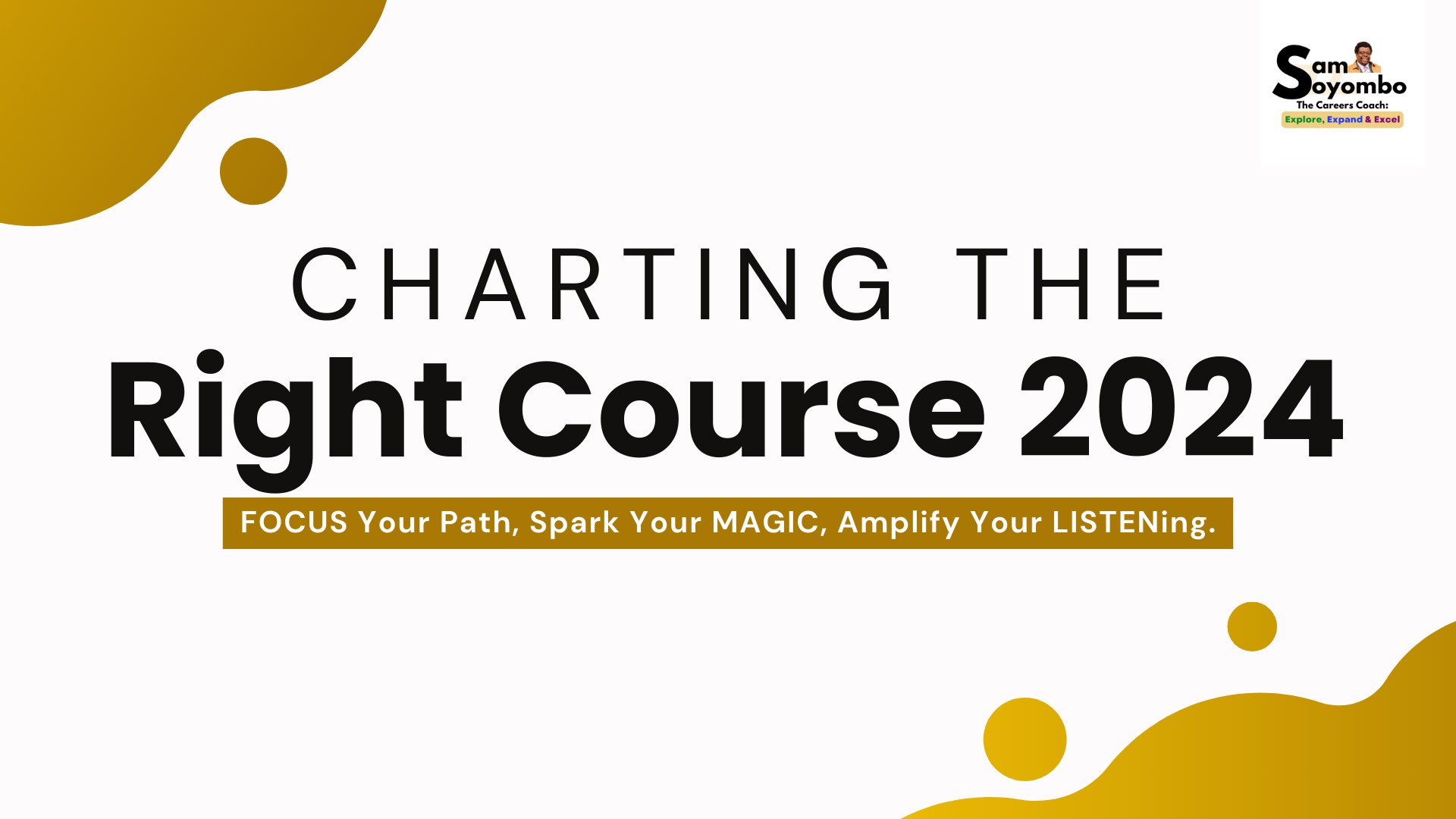 Charting the Right Course 2024
